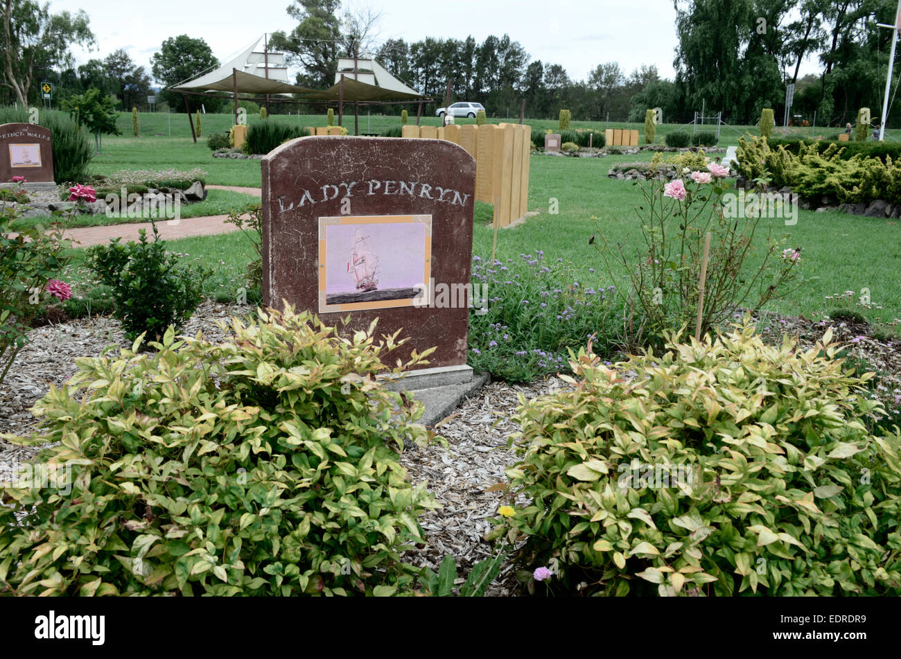 First Fleet; Australia; 1788; Memorial Gardens; Wallabadah; NSW; New ...
