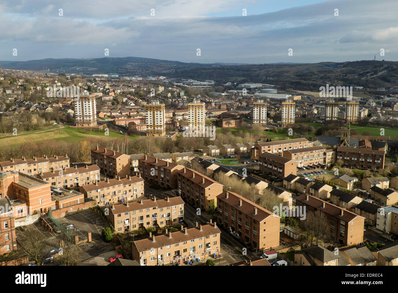 Sheffield aerial hi-res stock photography and images - Alamy
