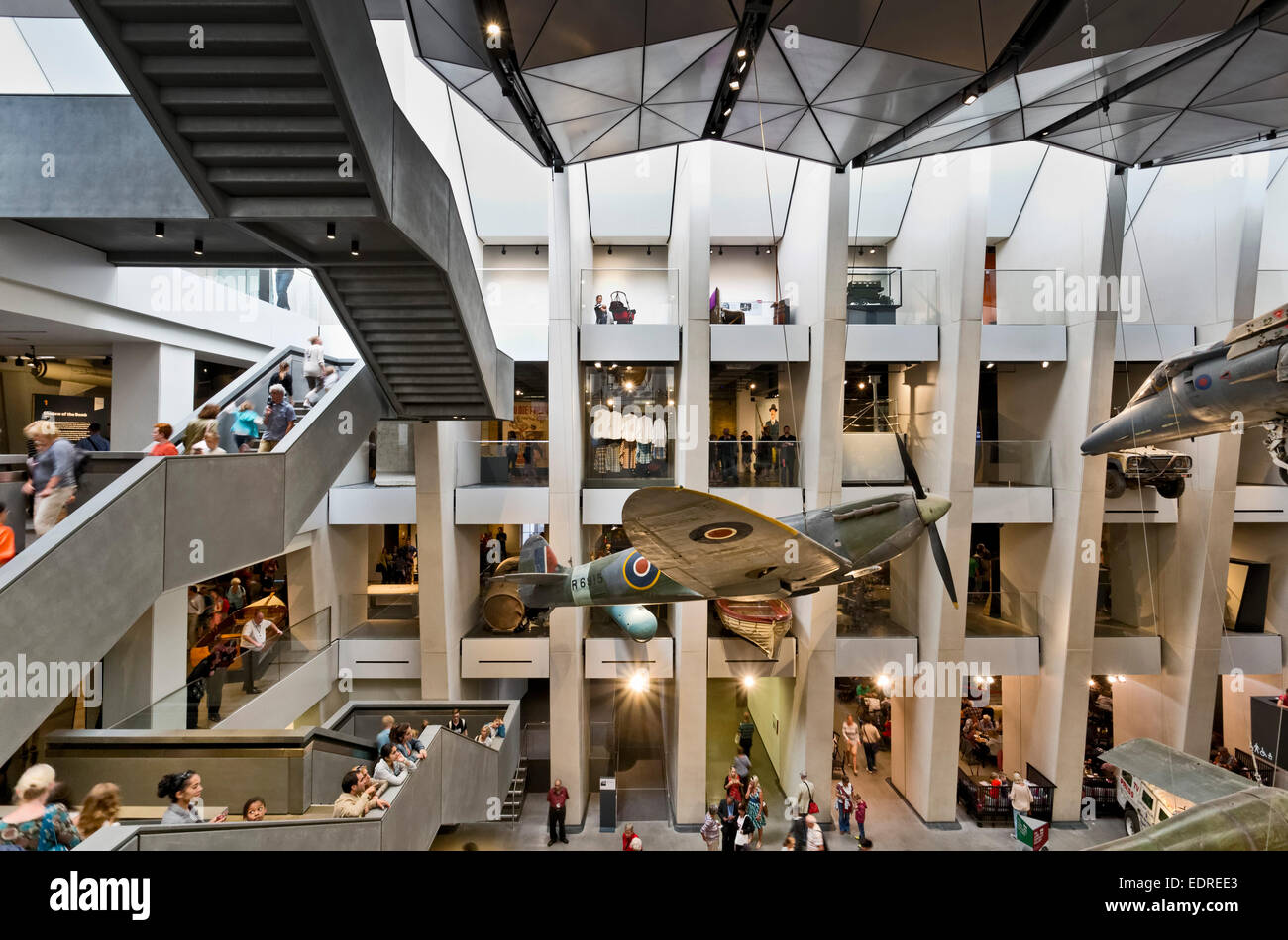Imperial War Museum, London, London, United Kingdom. Architect: Foster ...