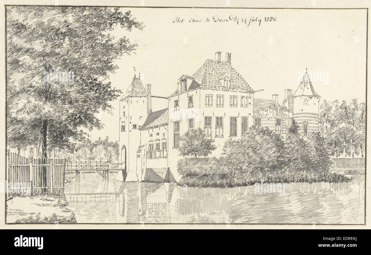 The House Doorn The Netherlands, Jan de Beijer, 1750 Stock Photo - Alamy
