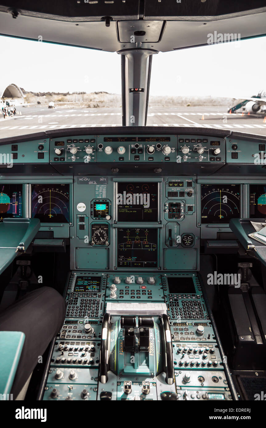 Airplane Inside Cockpit
