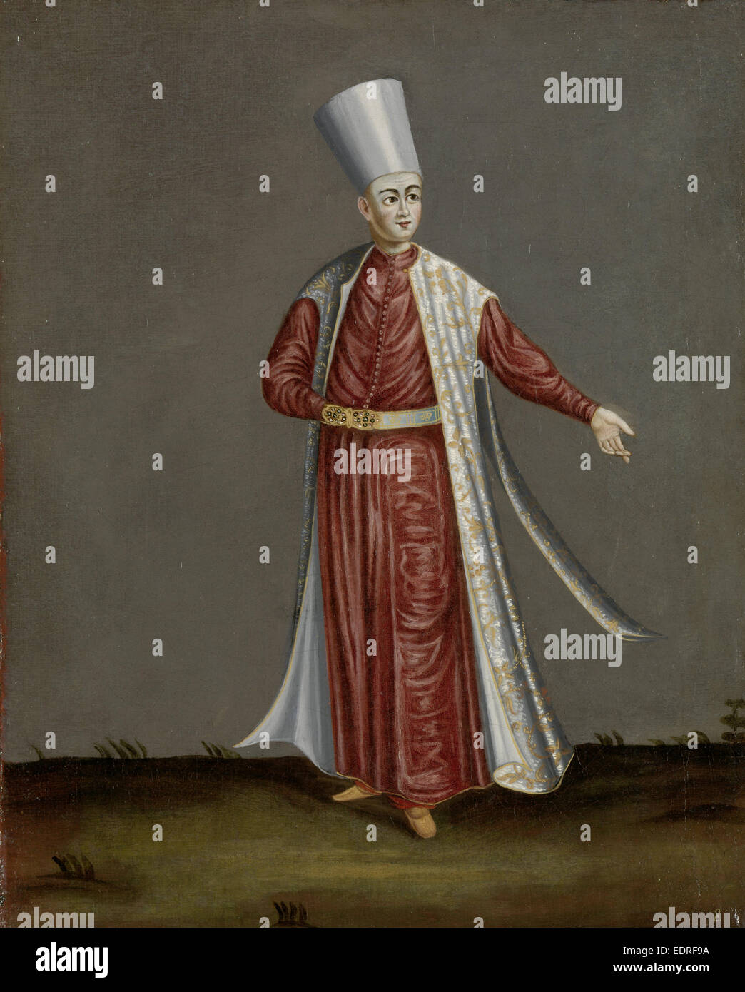 The Capon Aghassi, Chief of the White Eunuchs of the Sultan, workshop ...