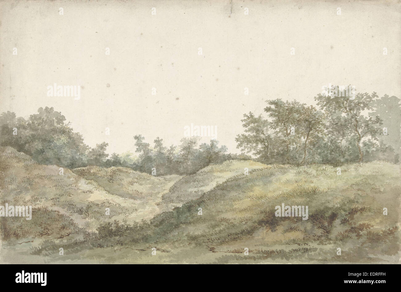 Dunes, Jacob Ernst Marcus, 1784 - 1826 Stock Photo - Alamy
