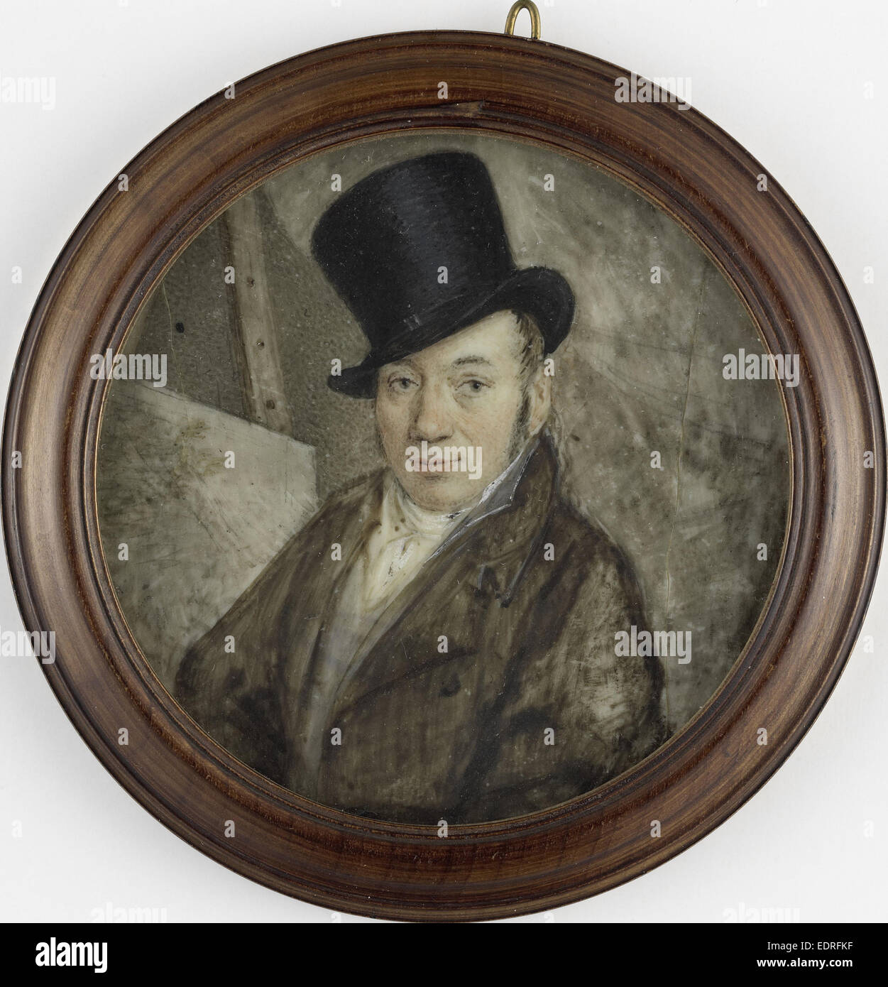 Self Portrait, Hermanus Fock, 1786 - 1810 Stock Photo - Alamy