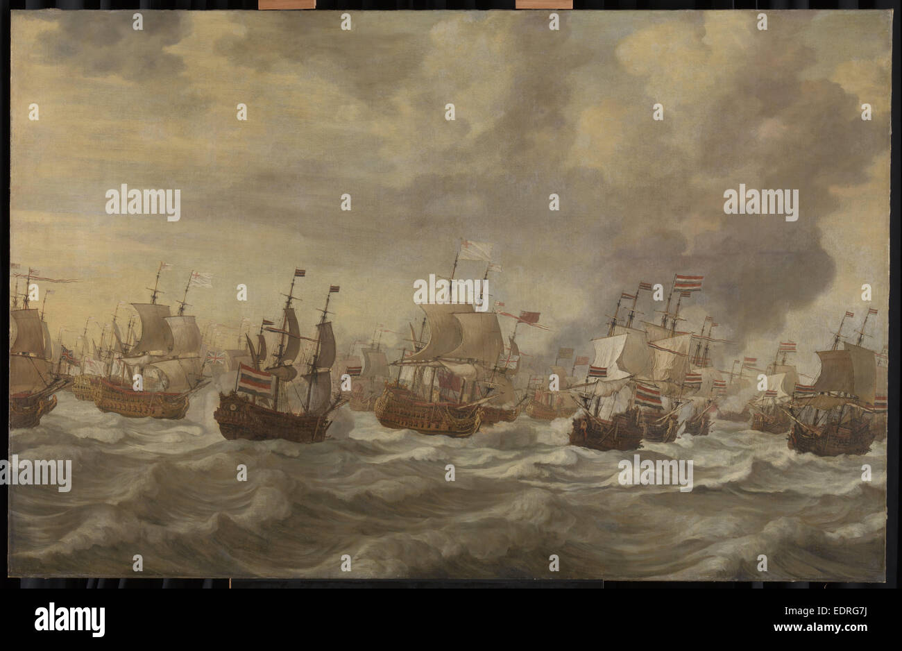 Naval battle of the second anglo dutch war hi-res stock photography and ...