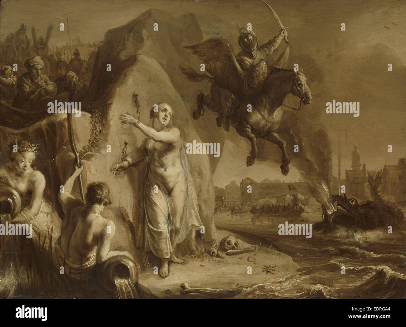 Perseus Saving Andromeda For Kids