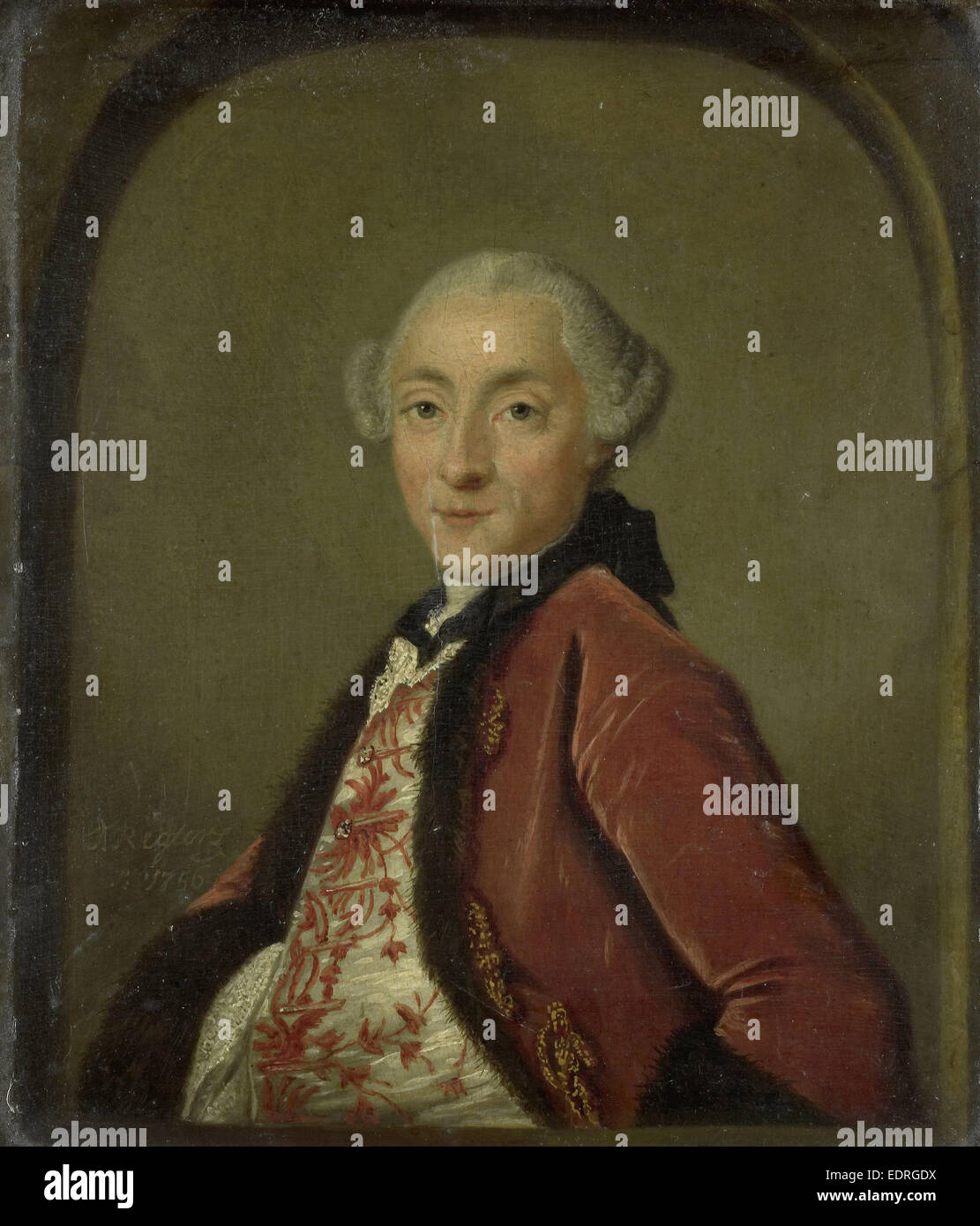 Portrait of Pieter Nicolaas Rendorp, Amsterdam Brewer, Tibout Regters ...