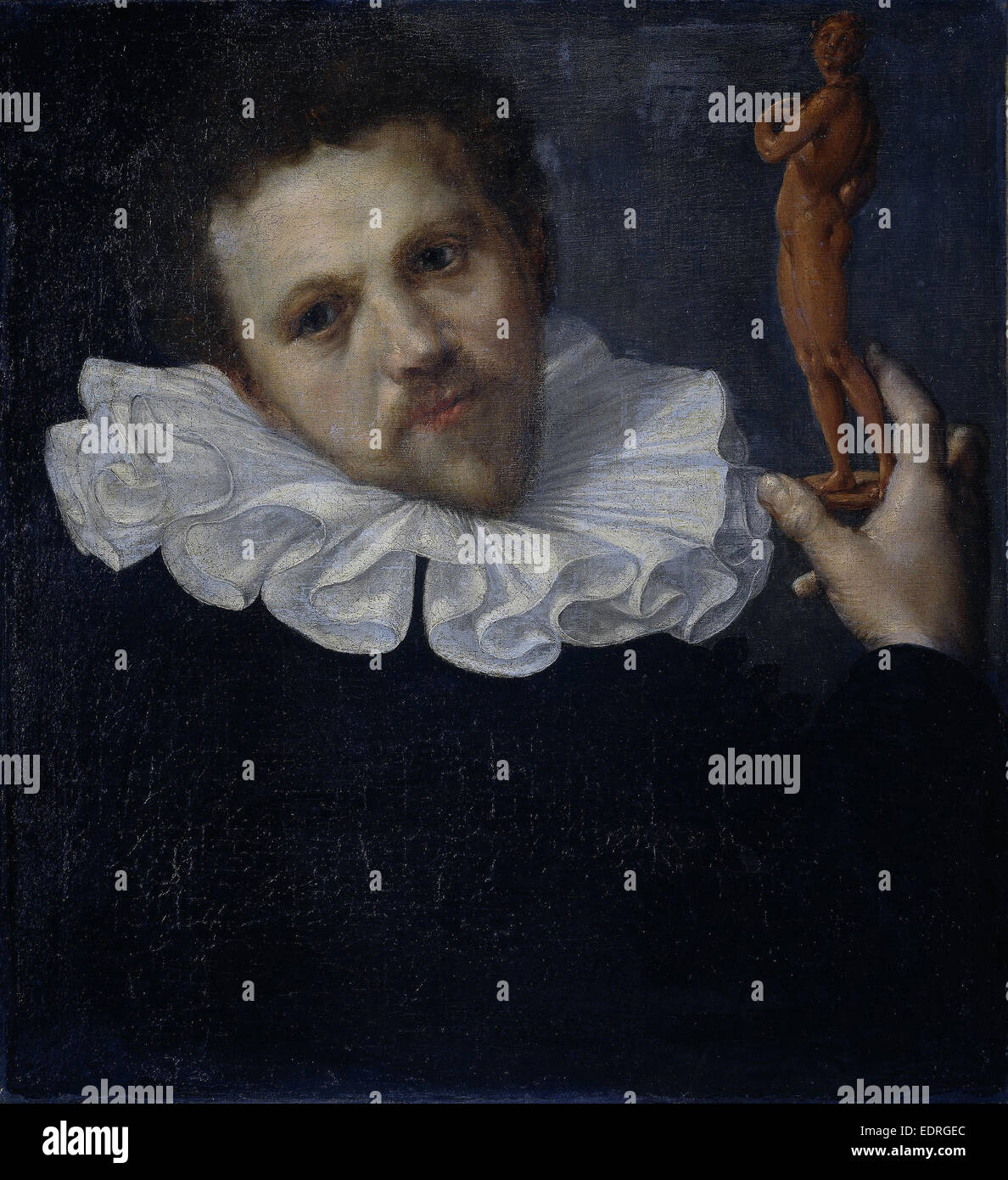 Portrait of Paulus van Vianen, Goldsmith, Cornelis Ketel, c. 1575 - c ...