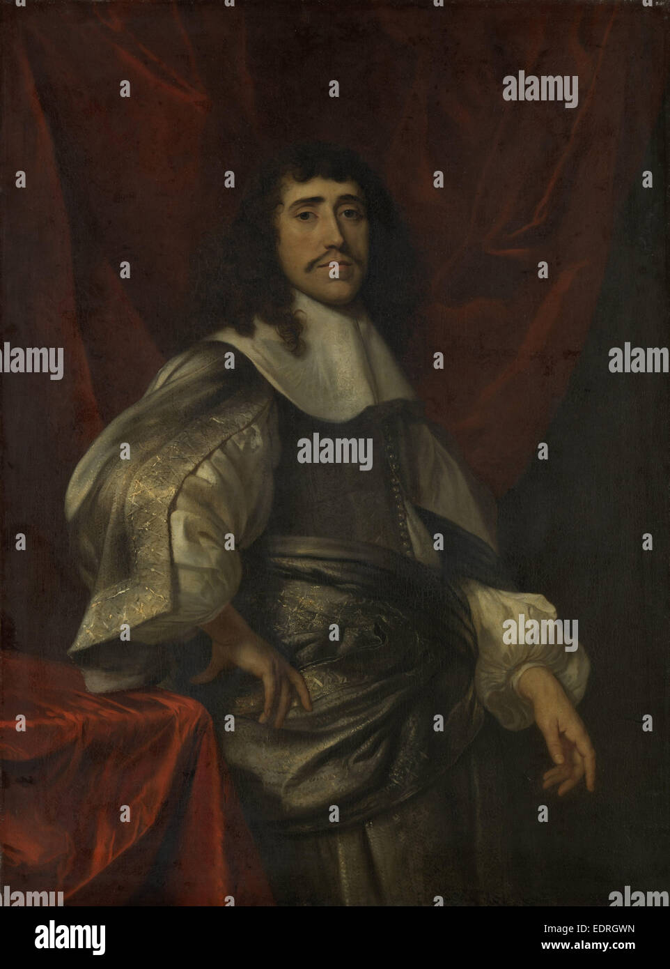 Portrait of a man, thought to be Christoffel van Gangelt, attributed to ...