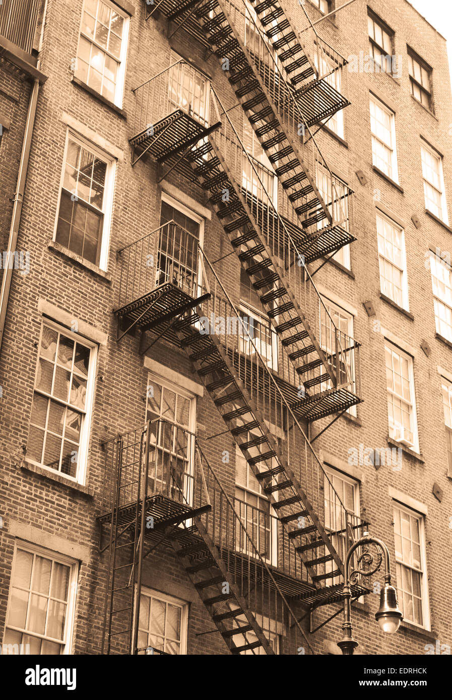 Fire escape steps stairs hi-res stock photography and images - Alamy