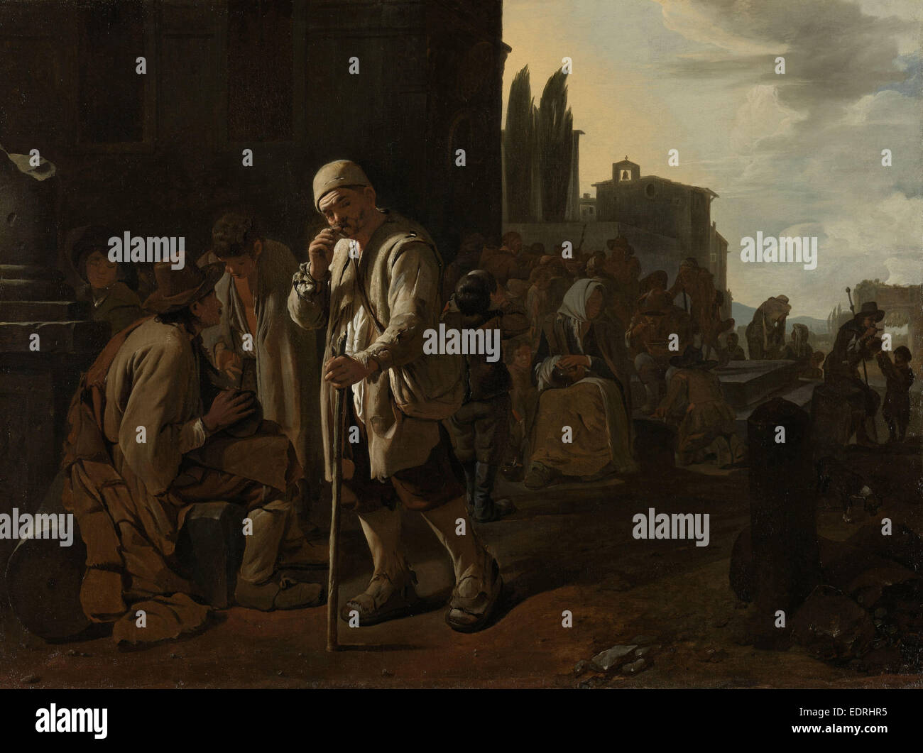 Feeding the Hungry, Michael Sweerts, 1646 - 1649 Stock Photo - Alamy