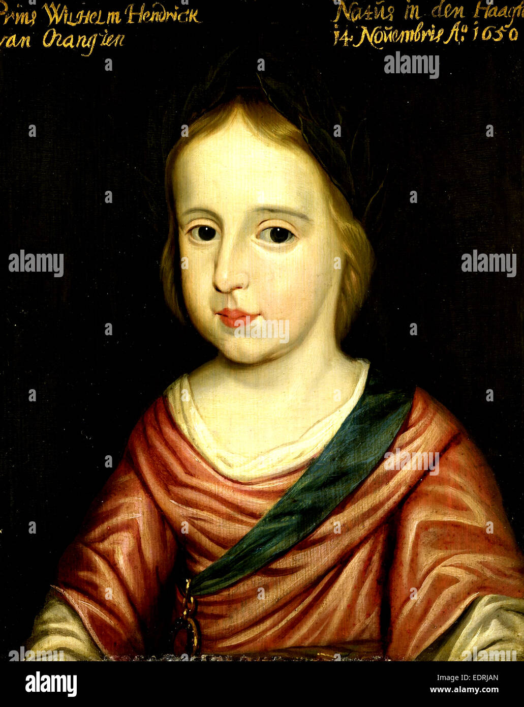 Portrait of William III, Prince of Orange, Willem III van Oranje ...