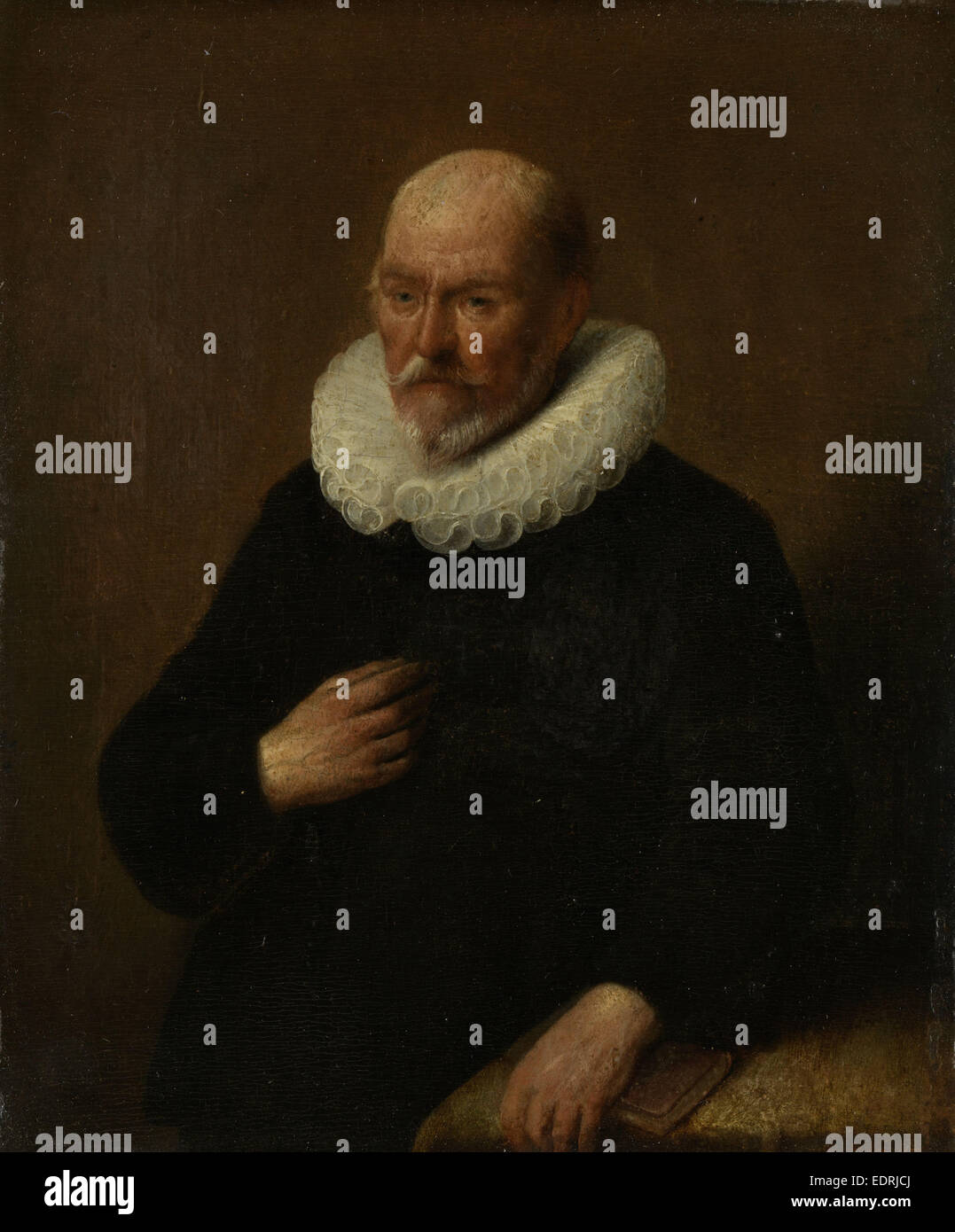 Portrait of a Man, Anonymous, c. 1635 Stock Photo - Alamy