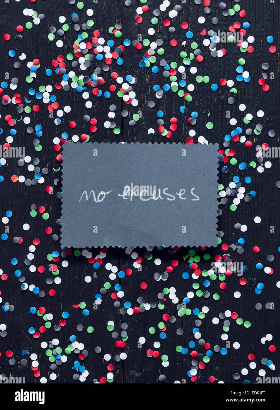 No excuses hi-res stock photography and images - Alamy