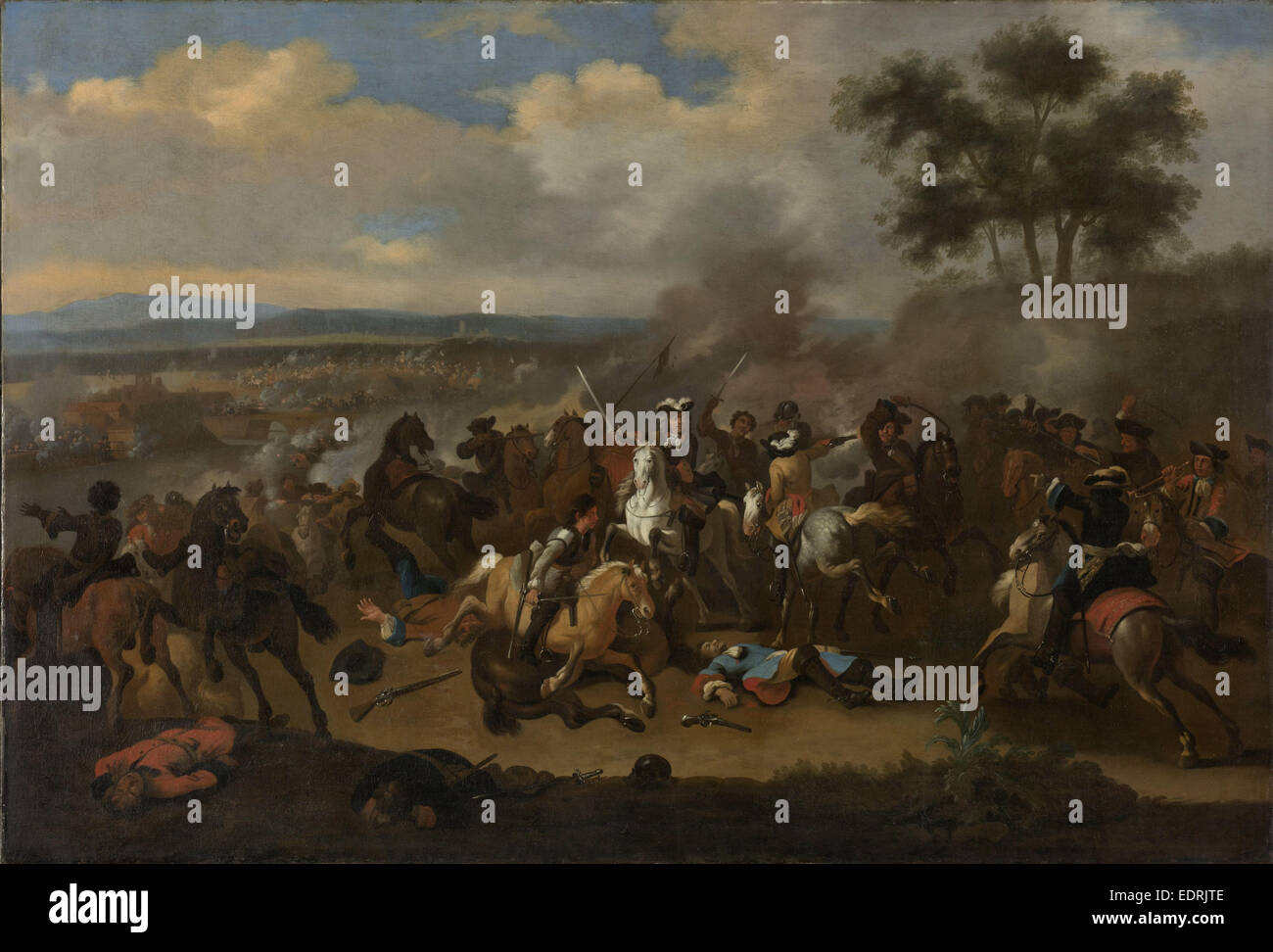 Battle of the Boyne, 12 July 1690 between Kings James II and William ...