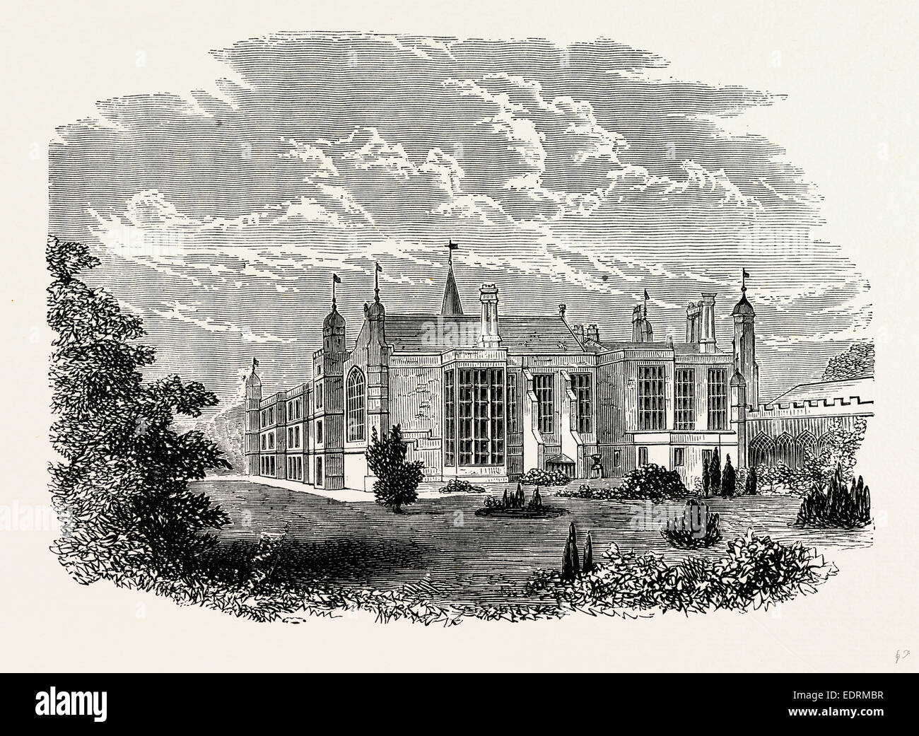 Burleigh house hi-res stock photography and images - Alamy