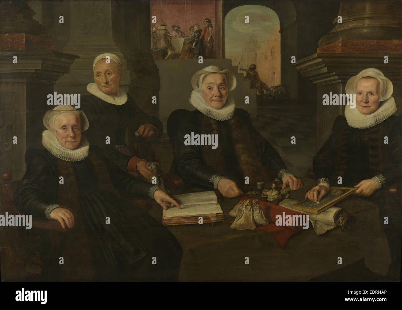 Three Regentesses and the ‘House Mother’ of the Amsterdam Lepers ...