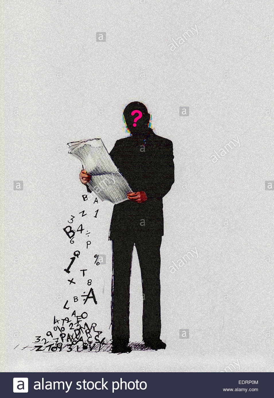 Businessman Confusion Numbers Stock Photos & Businessman Confusion ...