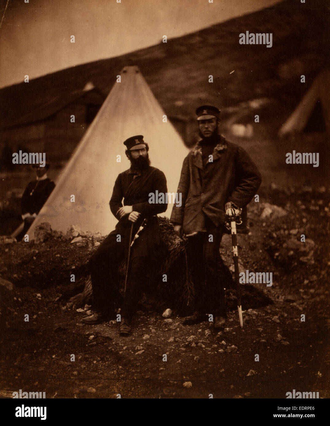 Captain Graham & Captain Macleod, 42nd Regiment, Crimean War, 1853-1856 ...