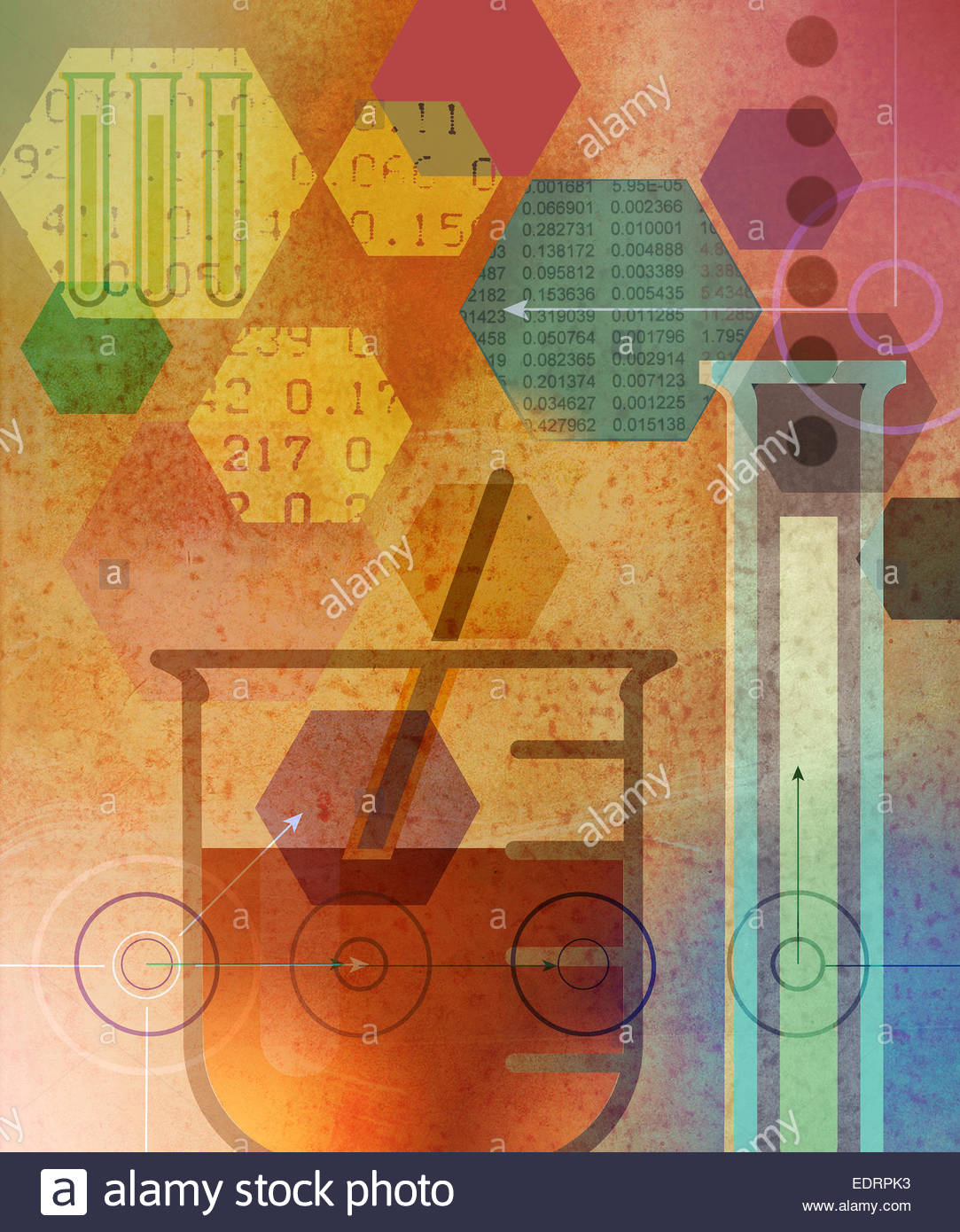 Chemistry Hexagon Stock Photos & Chemistry Hexagon Stock Images - Alamy