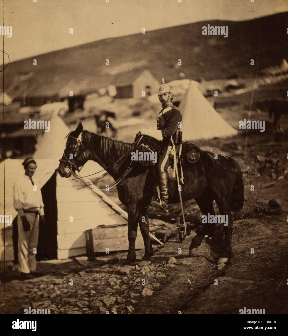 Captain Bernard, 5th Dragoon Guards, Crimean War, 1853-1856, Roger ...