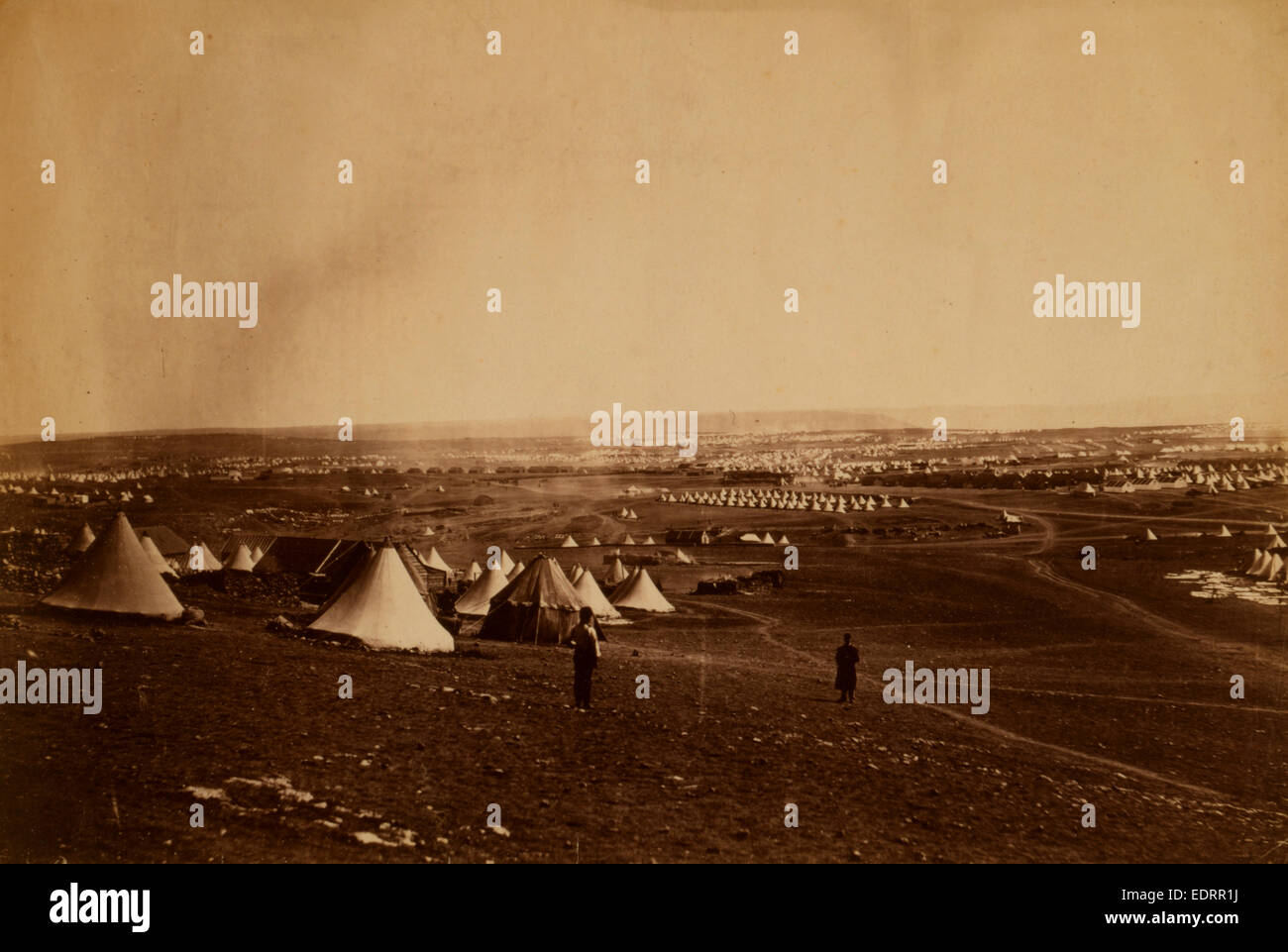 Cathcart's Hill, looking towards the Light Division & Inkermann ...