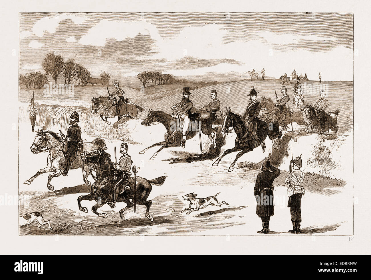 HUNTING IN IRELAND, 1883: WHAT IT IS COMING TO: THE LORD LIEUTENANT OUT ...