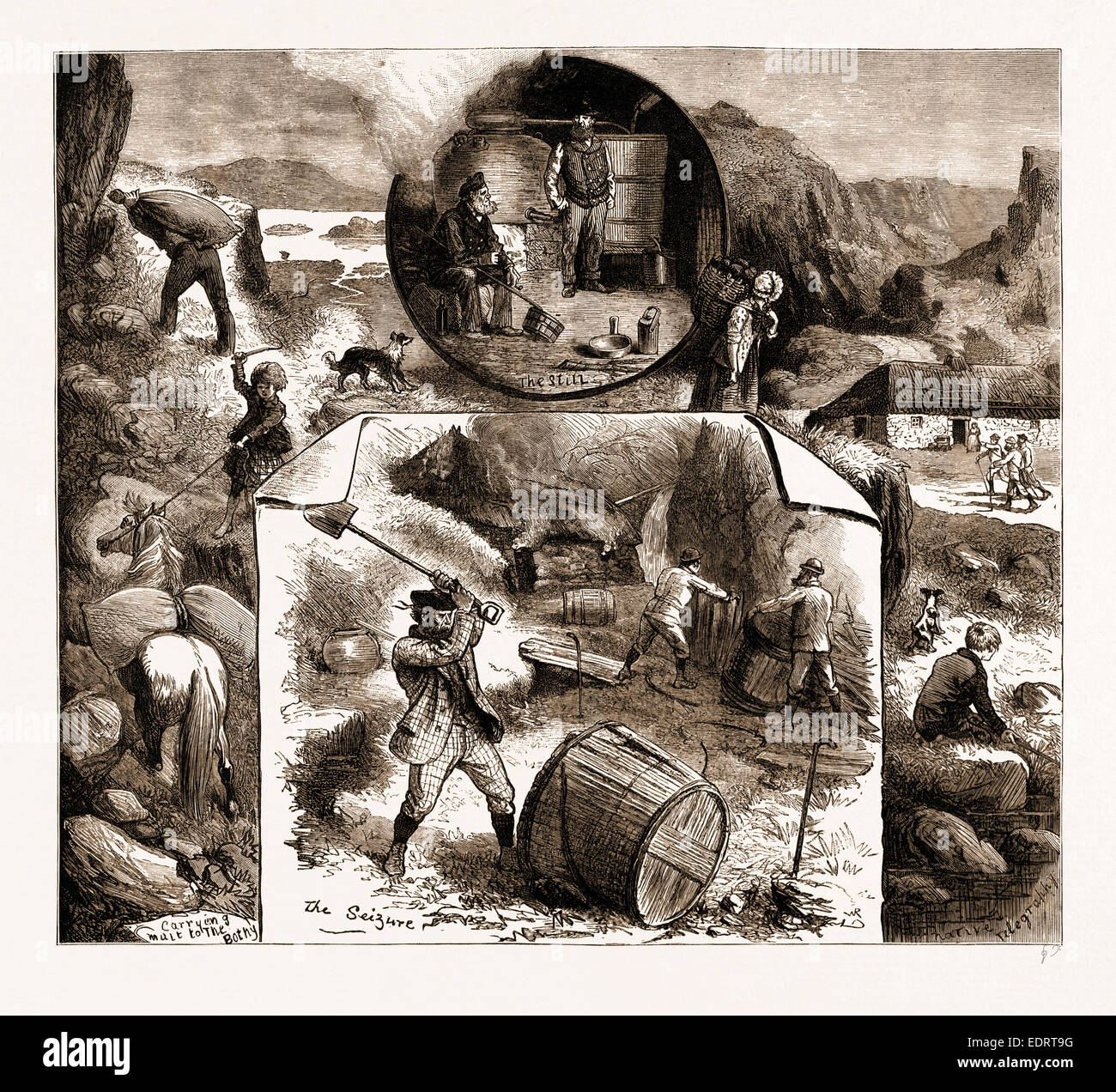 SMUGGLING IN THE HIGHLANDS: THE CAPTURE OF AN ILLICIT WHISKY STILL, UK ...