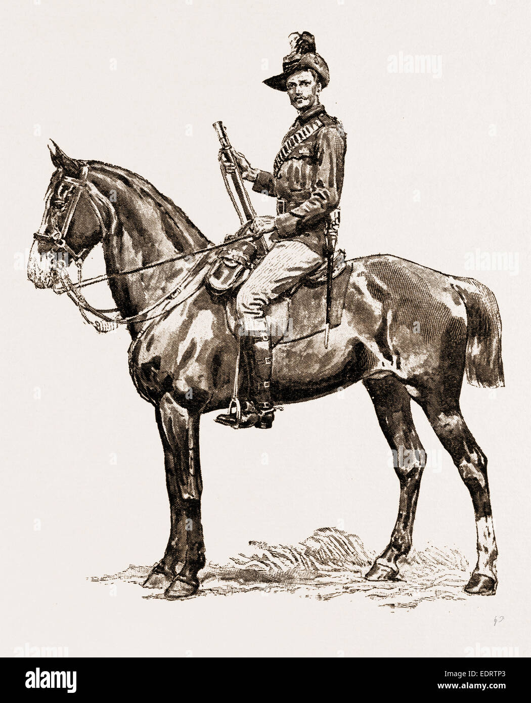 Victorian mounted rifles hi-res stock photography and images - Alamy