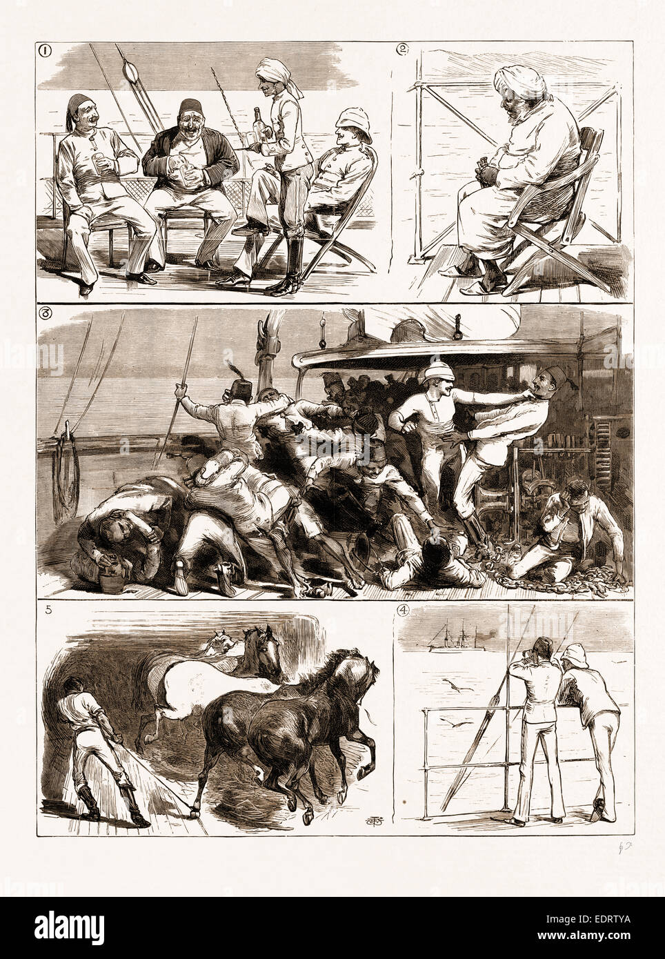 THE REBELLION IN THE SUDAN, WITH BAKER PASHA'S REINFORCEMENTS: FROM ...