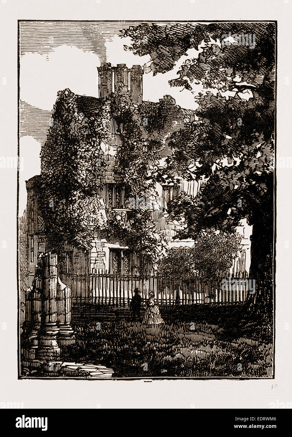York UK 1873, Philosophical Gardens Stock Photo - Alamy
