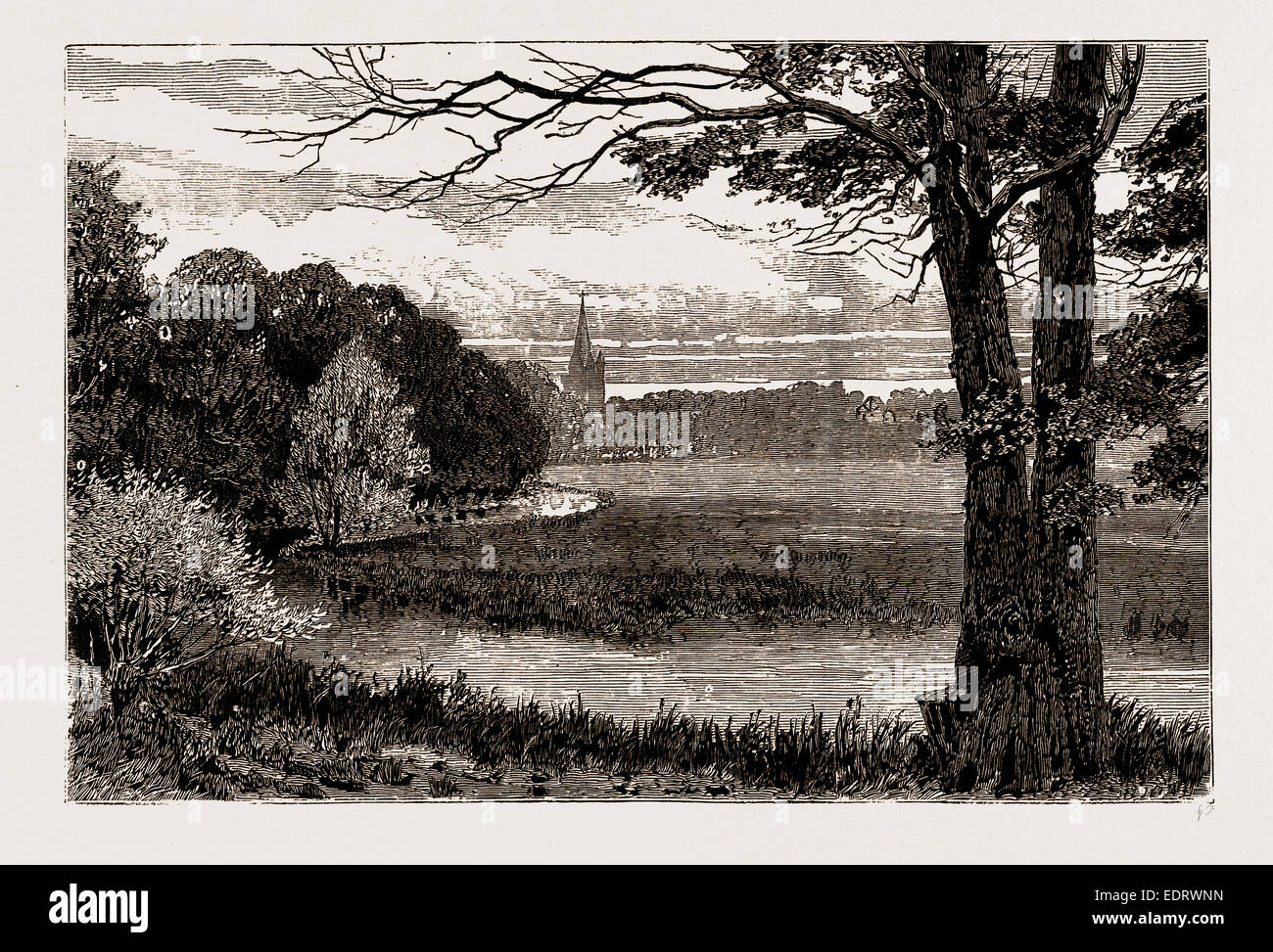 ALDFORD BROOK, UK, 1886 Stock Photo - Alamy