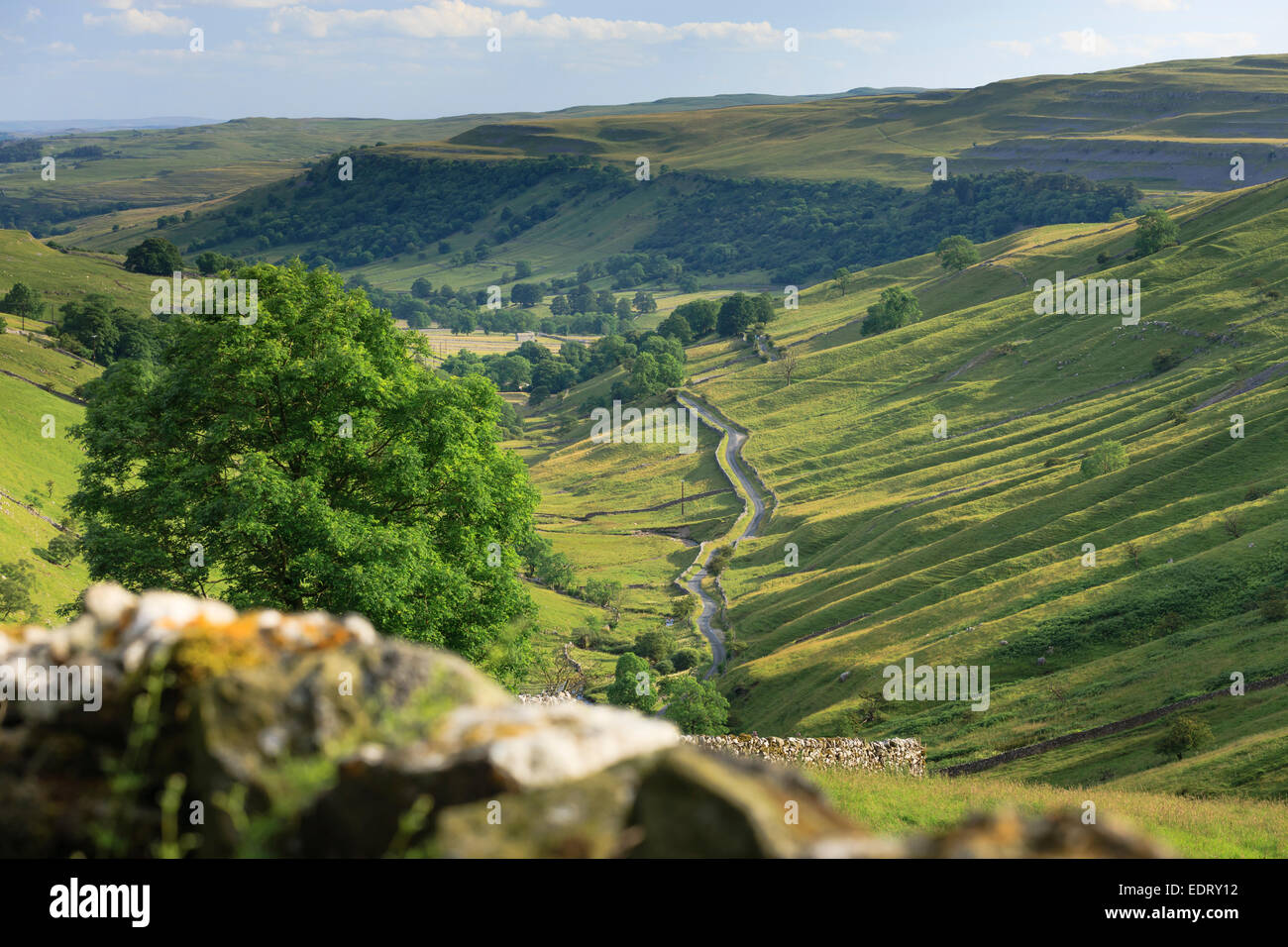 Kettlewell Craven North Yorkshire England Stock Photo - Alamy