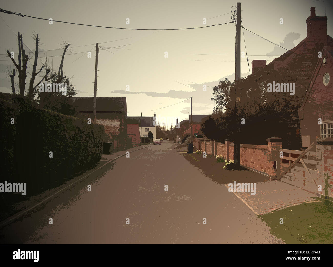 Ambaston village hi-res stock photography and images - Alamy