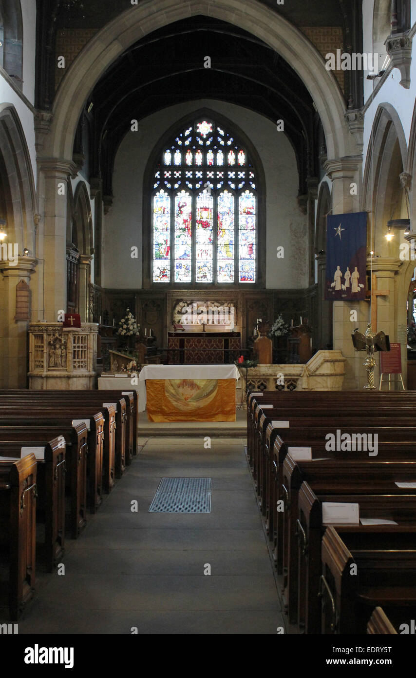 England West Yorkshire Haworth Home of the Bronte sisters Interior of ...