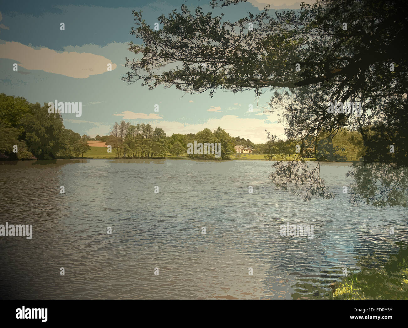 Looking towards locko hall hi-res stock photography and images - Alamy