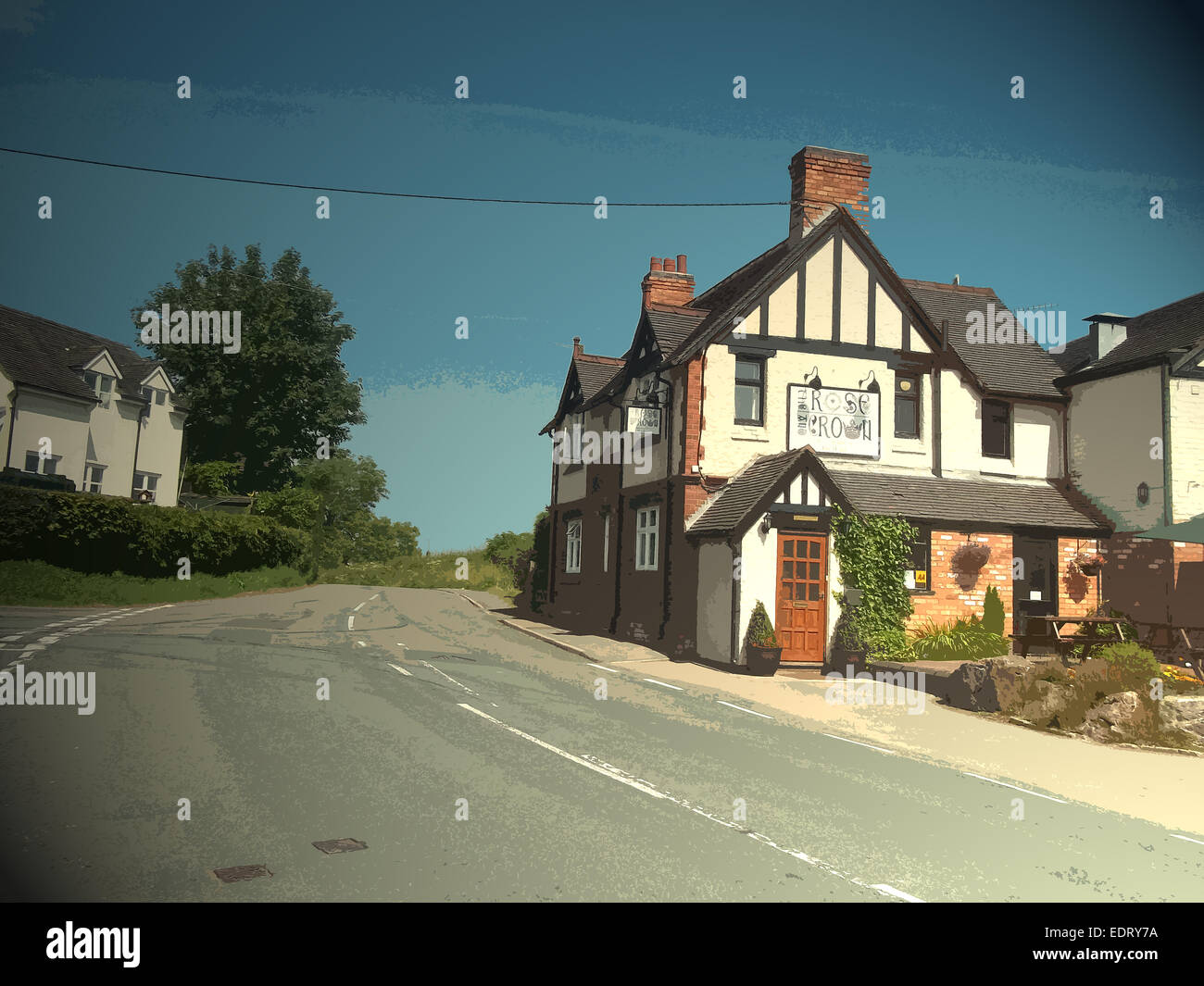 Mayfield village hi-res stock photography and images - Alamy