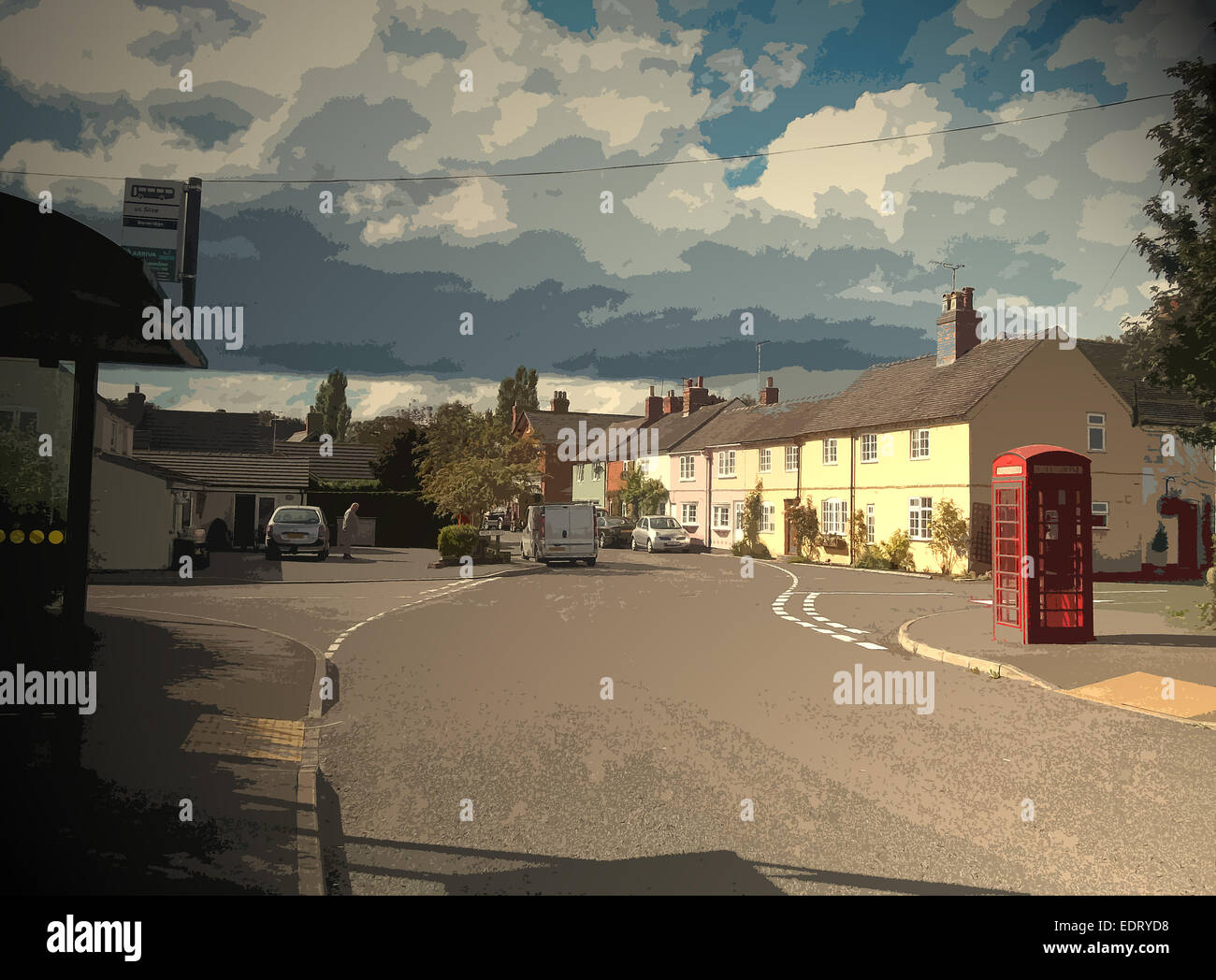 Doveridge village centre hi-res stock photography and images - Alamy