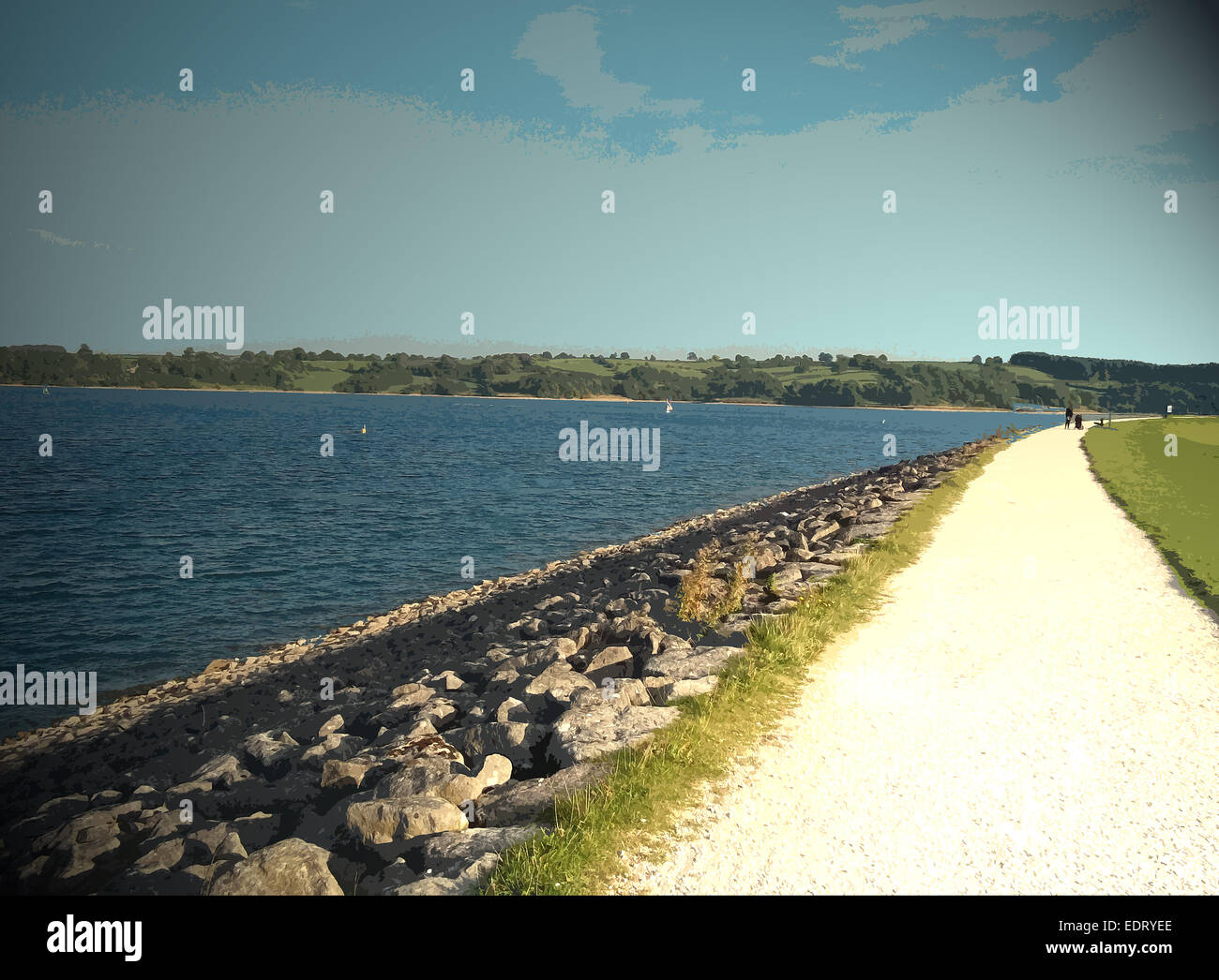 Water's Edge and Path at Carsington, Permissive path and cycleway ...