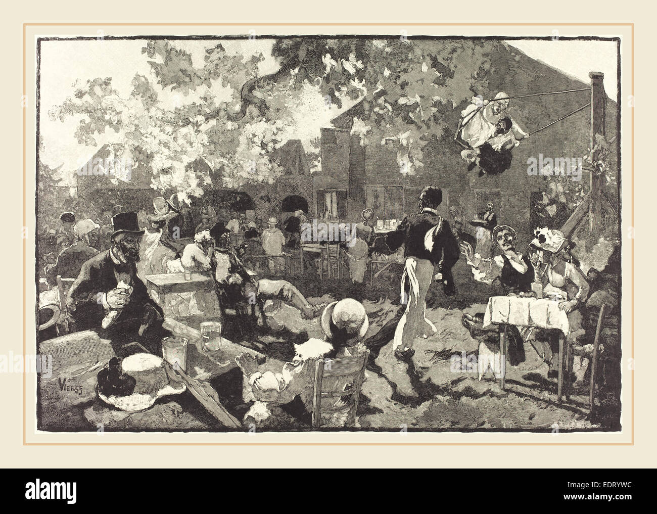 Auguste lepere after daniel vierge hi-res stock photography and images ...