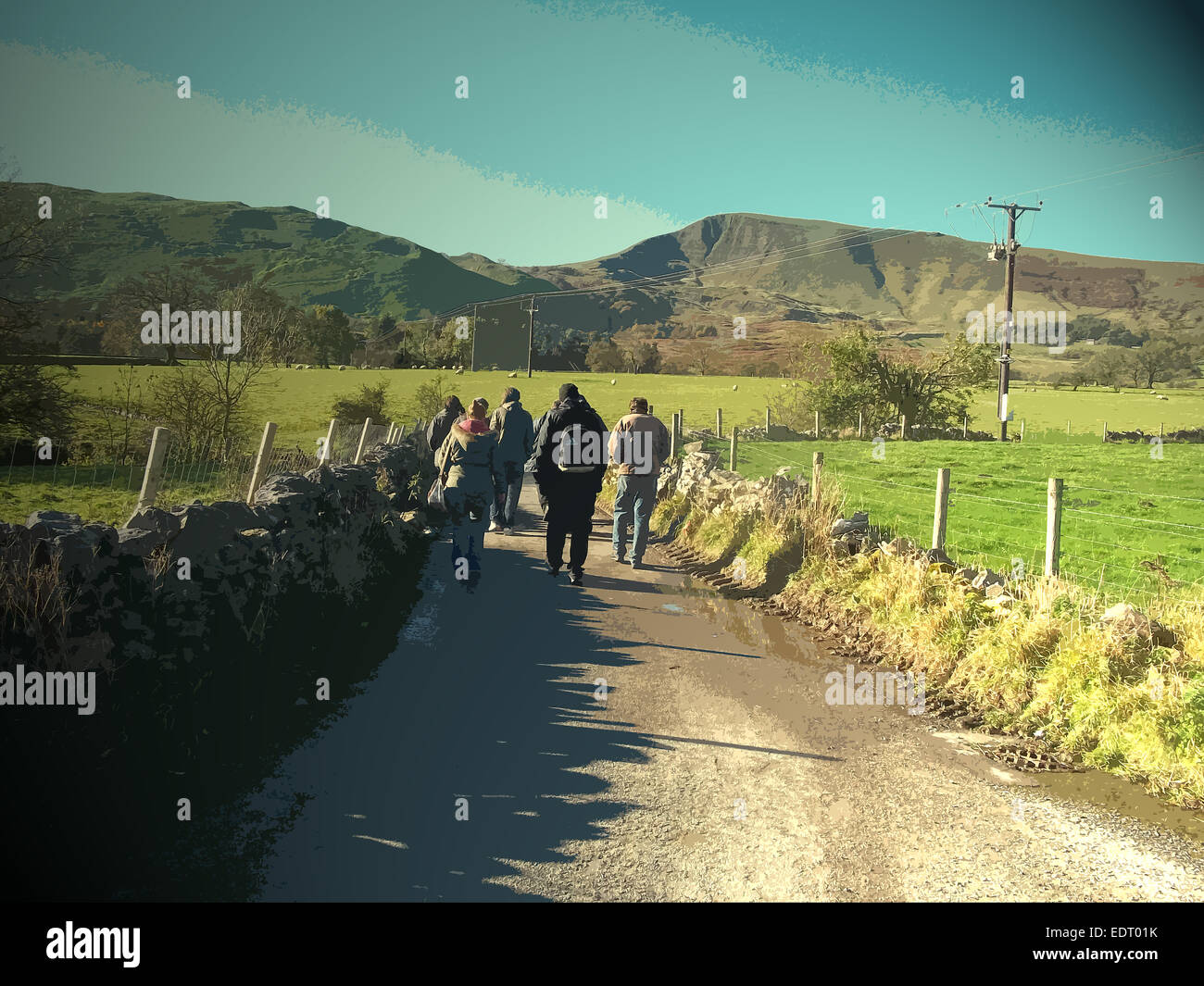 Hollowford road hi-res stock photography and images - Alamy