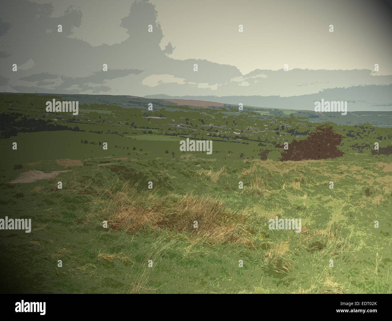 Melandra castle roman fort hi-res stock photography and images - Alamy