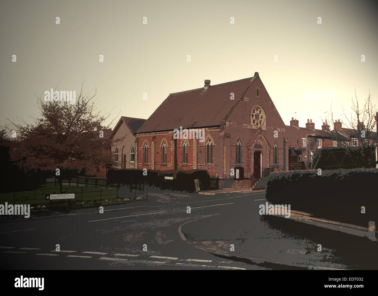 Etwall road hi-res stock photography and images - Alamy