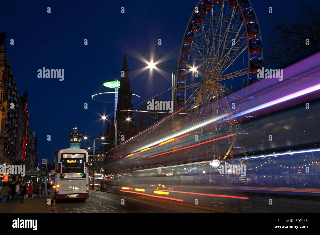 Scottish bus hi-res stock photography and images - Alamy