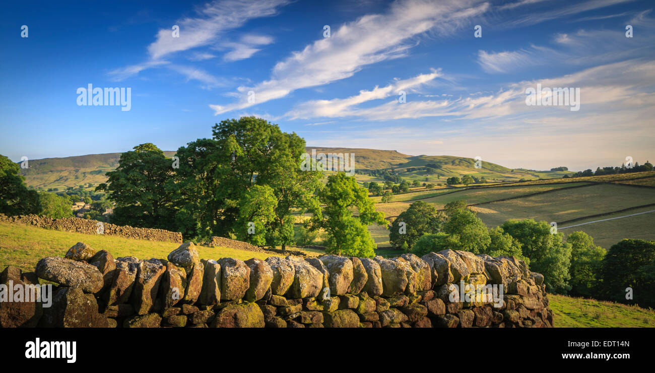 Hebden Craven North Yorkshire England Stock Photo - Alamy