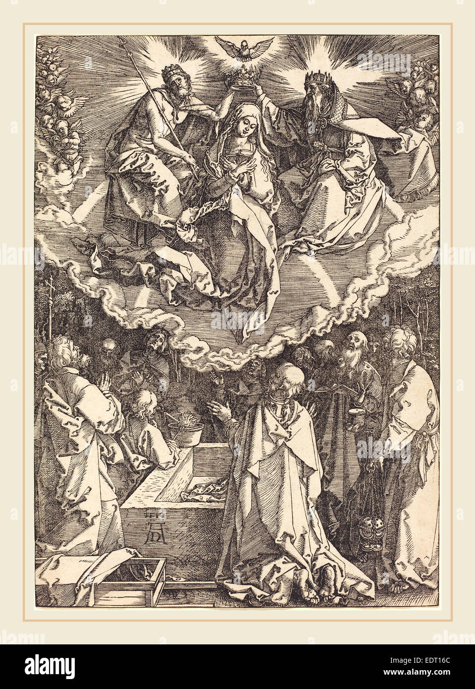 Albrecht Dürer (German, 1471-1528), The Assumption and Coronation of ...