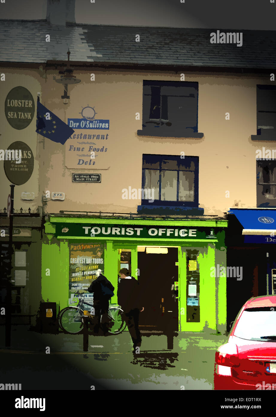 Killarney main street hi-res stock photography and images - Alamy