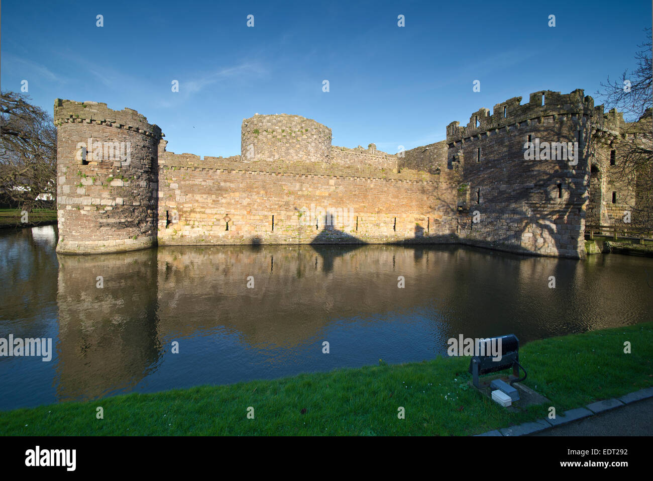 Beaumaris Castle Anglesey North Wales Uk Stock Photo - Alamy