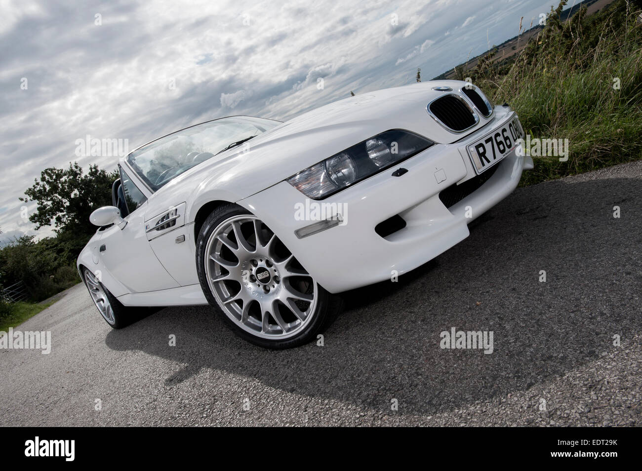 White bmw convertible hi-res stock photography and images - Alamy
