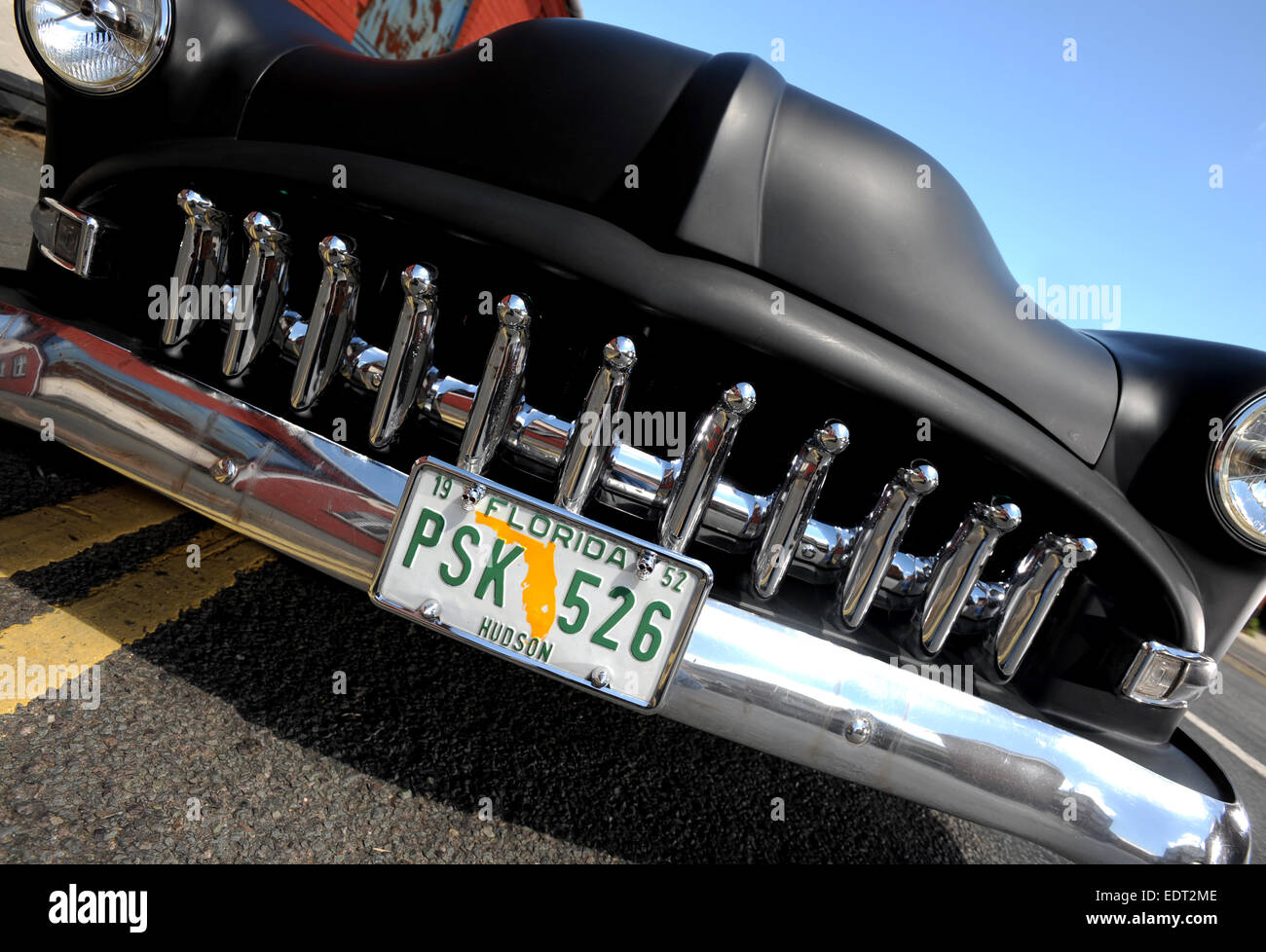 1952 Hudson Lead Sled chopped, channeled and lowered custom car Stock ...